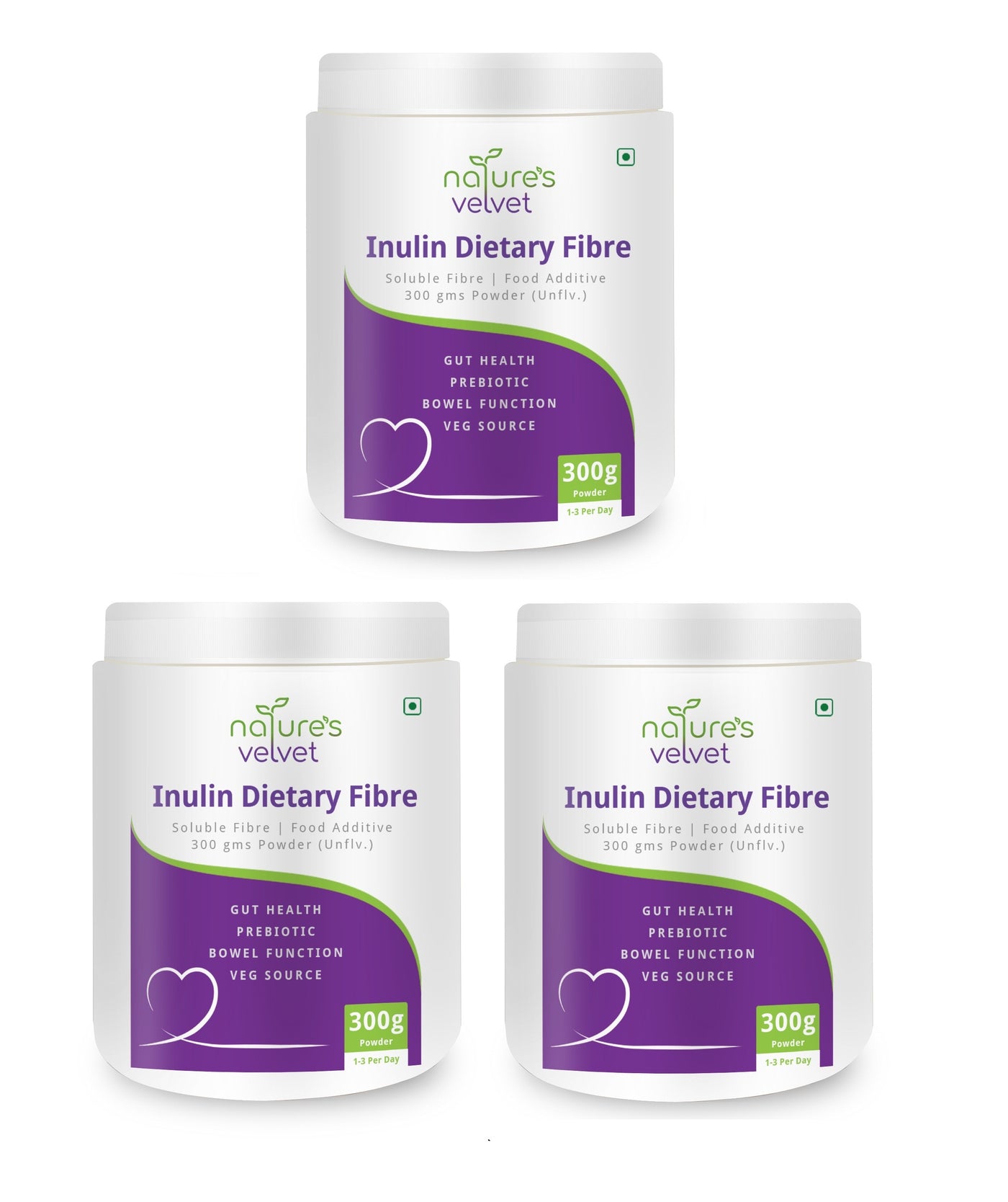 Inulin Powder [Prebiotic, Veg Source, Soluble Fibre ] – Naturesvelvet