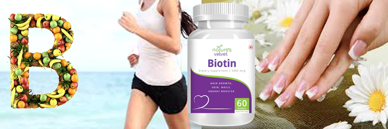 Biotin For Hair, Skin & Nail Support – Naturesvelvet